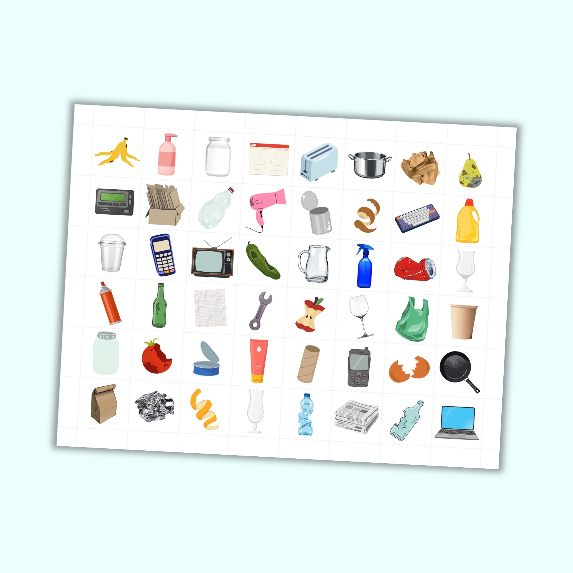 Earth Day Waste Sorting Activity – Printables by The Craft-at-Home Family