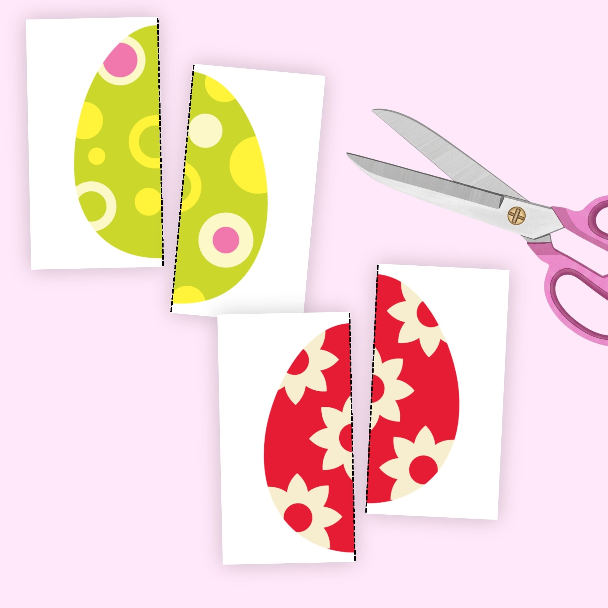 Easter Egg Matching Game – Printables by The Craft-at-Home Family