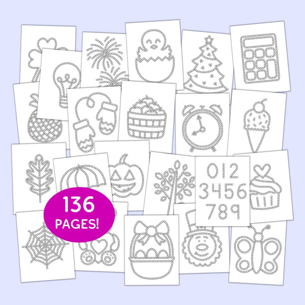 Q-Tip Sheet MEGA BUNDLE (136 Pages) – Printables by The Craft-at-Home ...