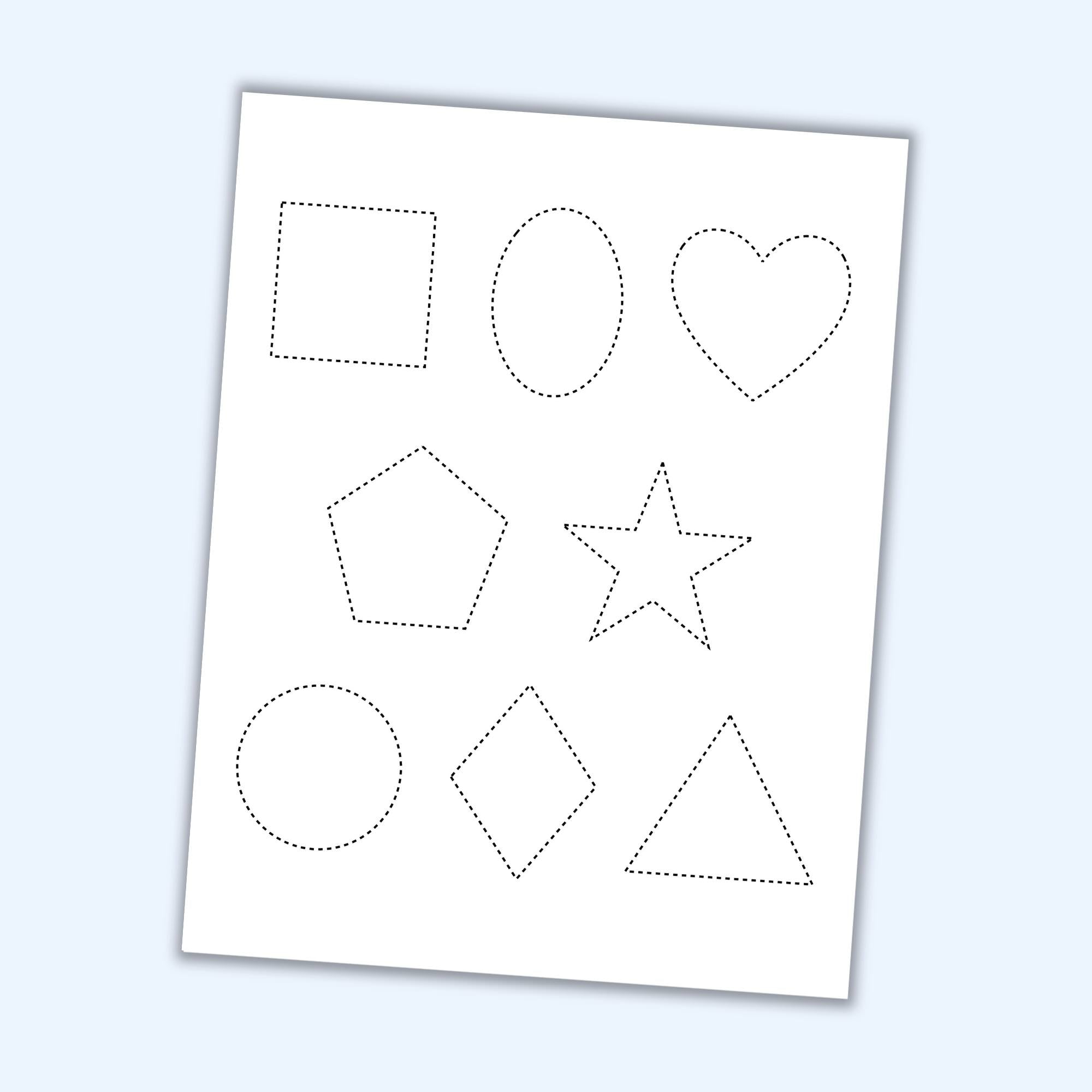 Tracing & Cutting Practice Bundle (41 Pages) – Printables by The Craft ...
